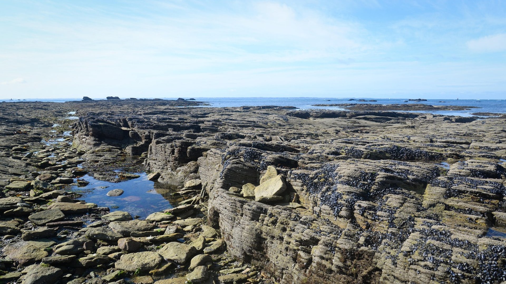Tourisme en baie de quiberon : côte sauvage au sud de la Bretagne